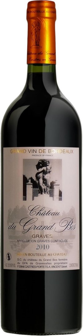 Wein, Frankreich, Rotwein, Chateau du Grand Bos Graves Rouge ...